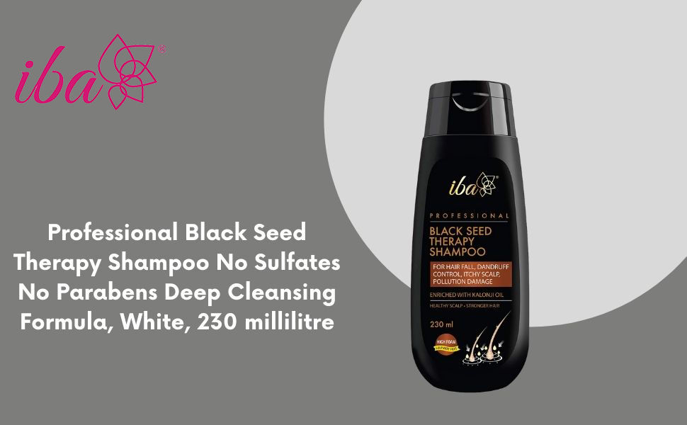 Iba Professional Black Seed Therapy Shampoo (230 ml)