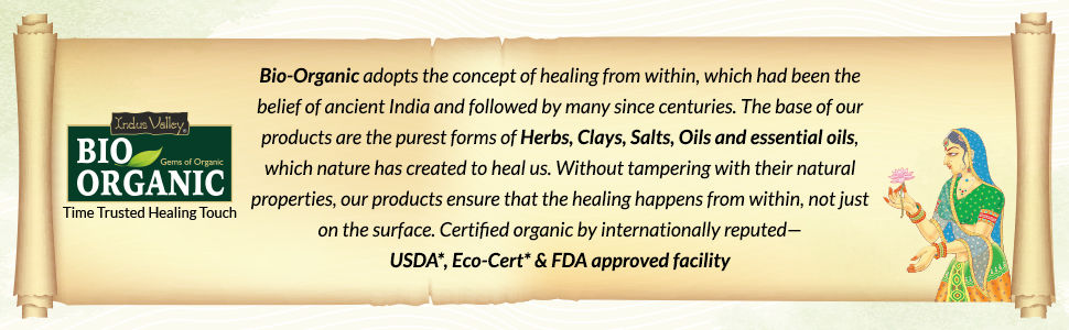 Buy Indus Valley BIO Organic Kaolin Face Pack Powder-(100 g) Online ...