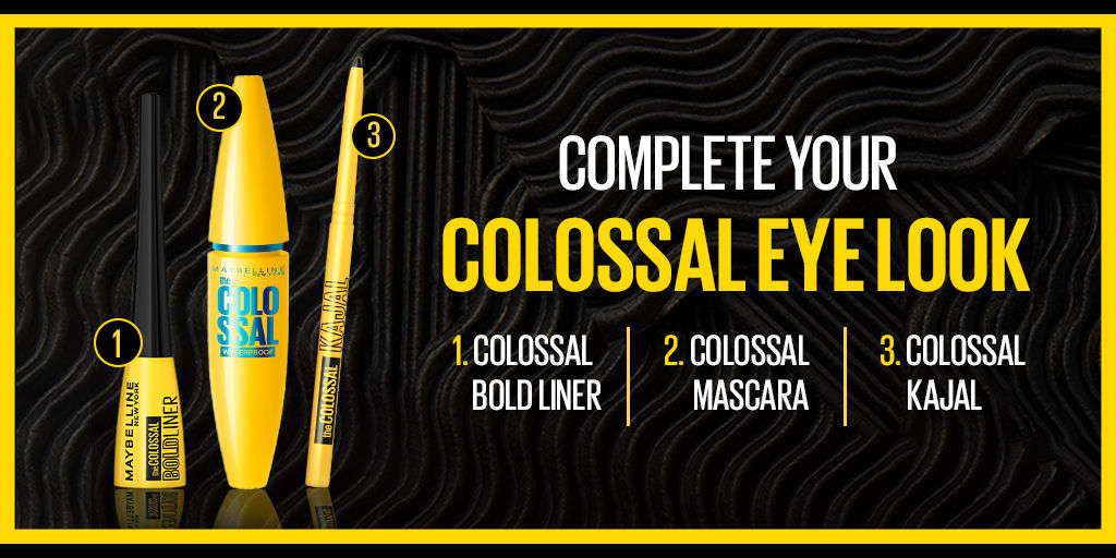 Buy Maybelline New York Colossal Bold Eyeliner - Black (3 g) Online ...