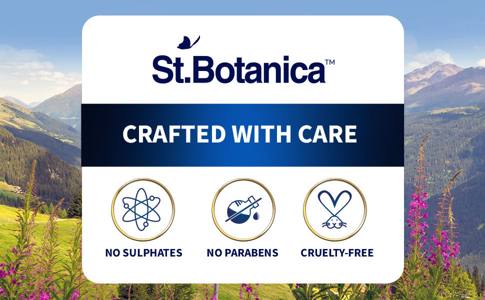 St.Botanica Anti-dandruff Pre-biotic Shampoo 300ml | Reduces Flakes, Soothes Itchy Scalp