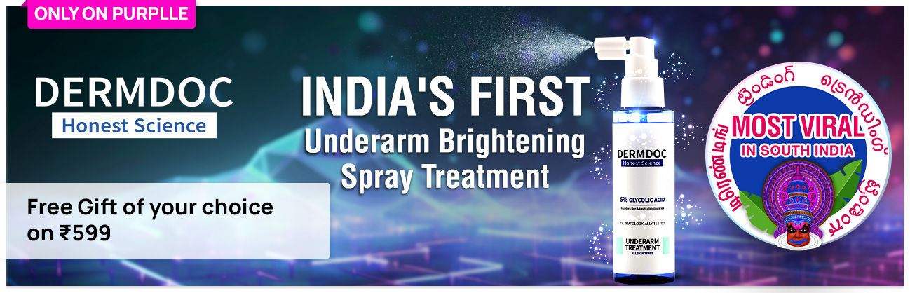 Buy DermDoc Products Online only from Purplle.com