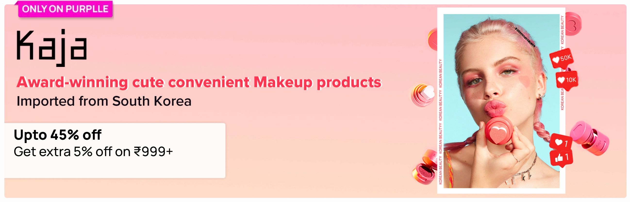 Kaja: Buy Genuine Kaja Products Online in India | Purplle