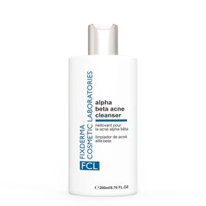 Fixderma Cosmetic Laboratories Alpha-Beta Acne Cleanser for Deep Cleans ...