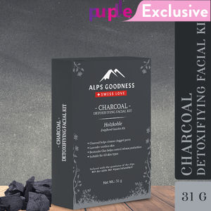 Buy Alps Goodness Charcoal Detoxifiying Facial Kit (31 g) Online | Purplle