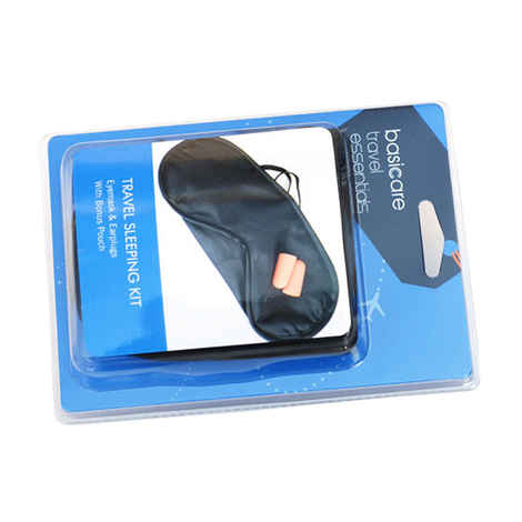 Basicare Sleeping Kit Eyemask &Ear Plug