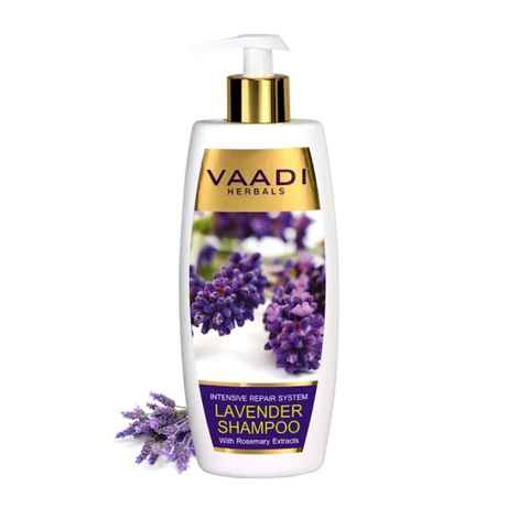 Vaadi Herbals Lavender Shampoo With Rosemary Extract-Intensive Repair ...