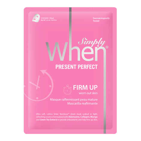 Simply When Present Perfect Face Mask