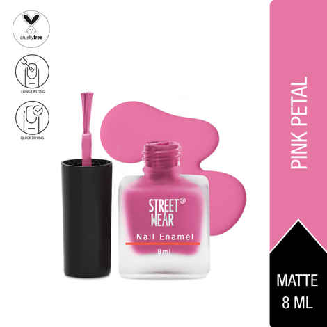 Street Wear Matte Nail Enamel Pink Petal (8 ml)
