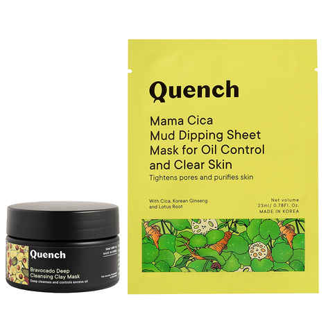 Quench Botanics Bravocado Deep Cleansing Clay Mask with Mama Cica Mud ...