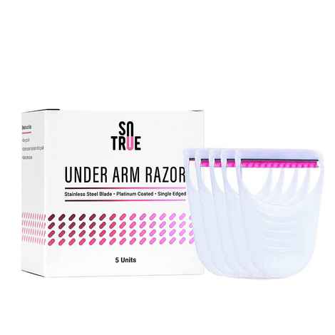 Sotrue Underarm Razor For Women Pack of 5 Razors