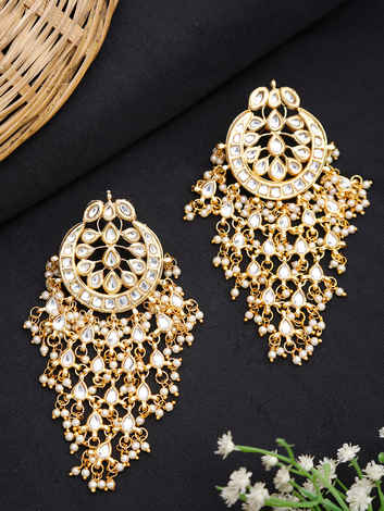 Ruby Raang Kundan Earrings - A380-85