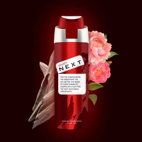 What? Next Perfumed Body Spray 200 ML - For Men and Women
