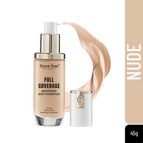 Seven Seas Full Coverage Base Foundation Oil Free Waterproof Foundation ...