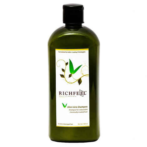 Buy Richfeel Aloe Vera Shampoo (500 ml) Online | Purplle