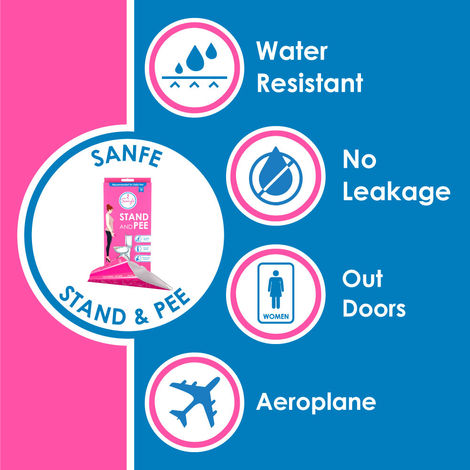 Sanfe Pack of 10 Personal Hygiene and Sanitation Device for Female ...