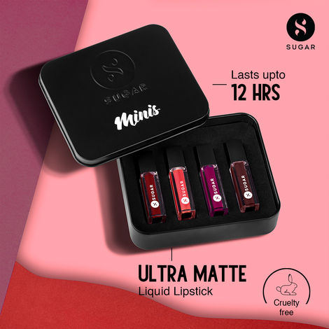 SUGAR Go Bold Mini Lipstick Set