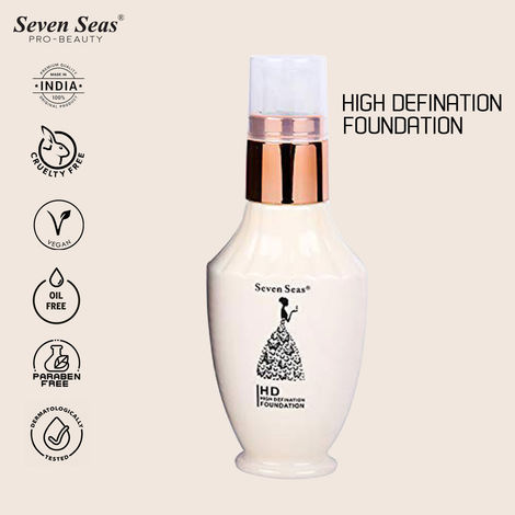 Seven Seas Jewel HD Foundation 60ML (Skin)