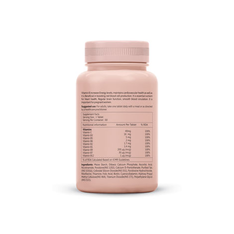 SheNeed Vitamin B Overall Supplements – Boosts Digestion, Energy ...