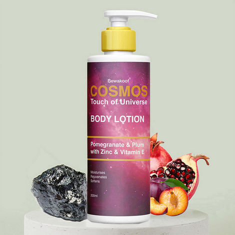 Cosmos by Bewakoof Body Lotion Pomegranate & Plum with Zinc & Vitamin E ...