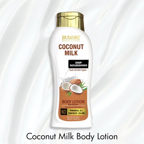 Dr. Rashel Deep Nourishing Coconut Milk Body Lotion With Vitamin E (200 ml)