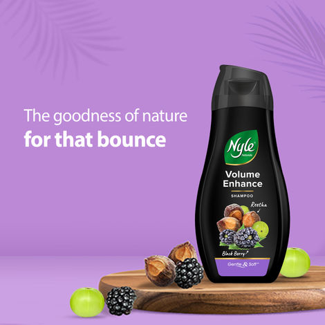 Nyle Naturals Volume Enhance Shampoo, With Goodness Of Reetha And ...