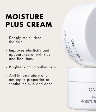 ONE THING Moisture Plus Cream (50ml)