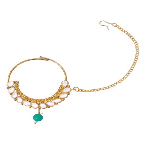 Crunchy Fashion Crunchy Fashion Traditional Gold-Plated Latest Kundan ...