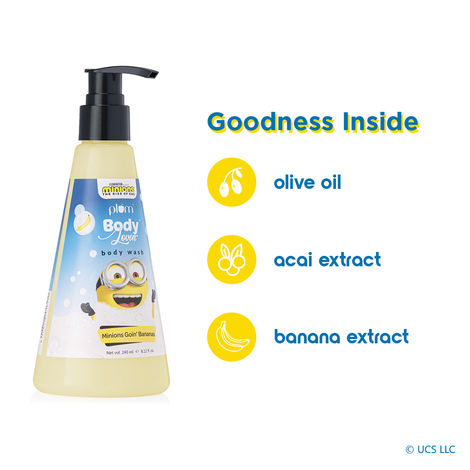 Plum BodyLovin’ Minions Goin’ Bananas Body Wash | All Skin Types ...