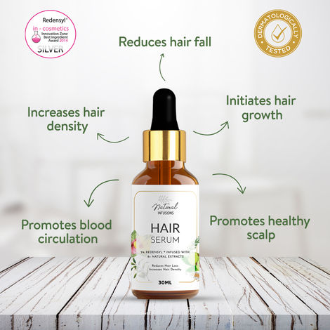 Natural Infusions Hair Care Gift Set (3 Kit - Shampoo, Serum, Conditioner)