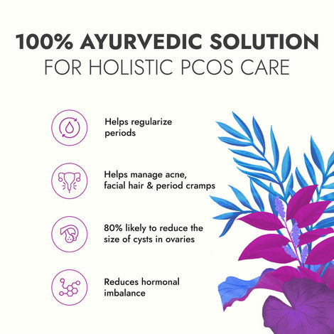 Kapiva PCOS Care Tablets - For Healthy Cycles | Manages PCOS in 3 ...