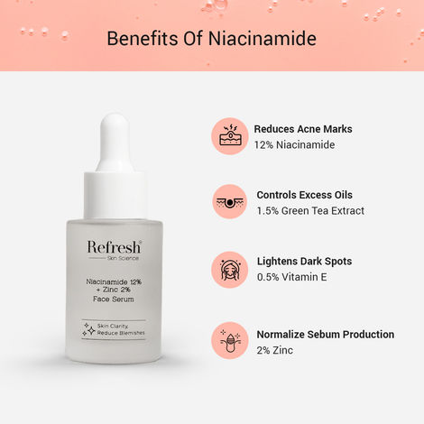 Refresh Skin Science Combo Pack - Foaming Cleanser and Niacinamide Face ...