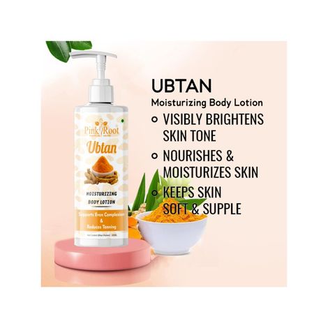 Pink Root Ubtan Body Lotion 200ml