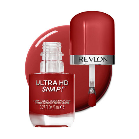 Revlon Ultra HD Snap Nail Polish - shade - Red and Real