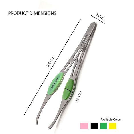 Majestique Twiser Eyebrows Cuticle Scissors Tools for Ingrown Hair and ...