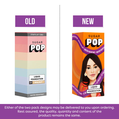 SUGAR POP Liquid Foundation 03 Walnut