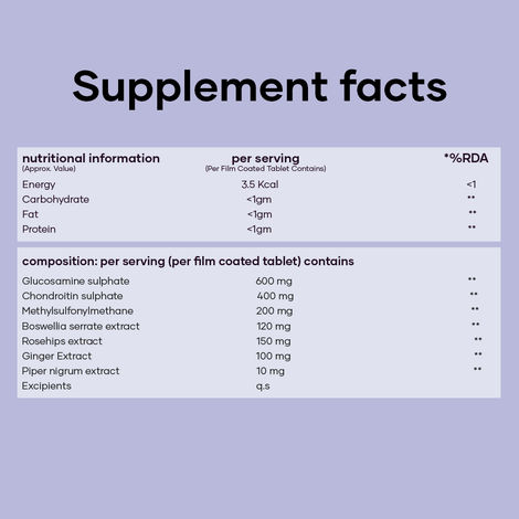 mars by GHC Joint Support Supplement with Glucosamine Chondroitin for ...
