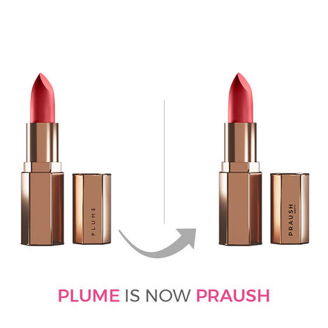 Praush (Formerly Plume) Plush Matte Lipstick - Showbiz