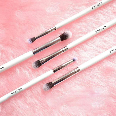 Praush (Formerly Plume) Professional Blending Eye Brushes Set - 5 Pcs