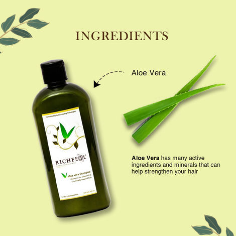 Richfeel Aloevera Shampoo (500 ml)