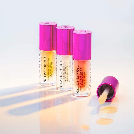 Makeup Revolution Glaze Lip Oil Glam Pink