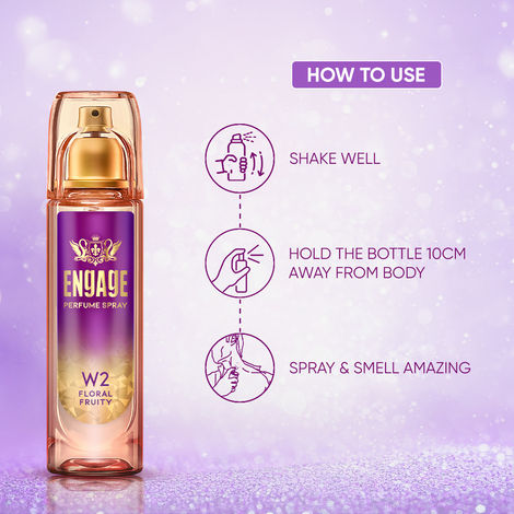 Engage W2 Perfume Spray For Women (120 ml)