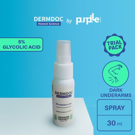 DermDoc 5% Glycolic Acid Underarm Treatment (30 ml)