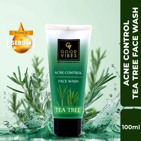 Good Vibes Acne Control Tea Tree Facewash (100ml)
