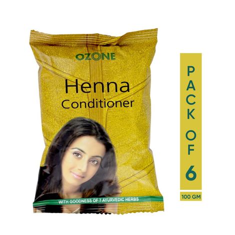 Ozone Henna Conditioner 100 G - Pack of 6