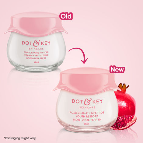 Dot & Key Pomegranate& Peptide Youth Restore Moisturizer SPF 30 ...