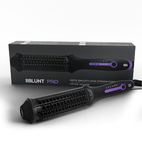 BBLUNT Pro Insta Smooth Hair Straightening Brush