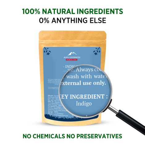 Alps Goodness Natural Hair Color Combo | With Henna and Indigo