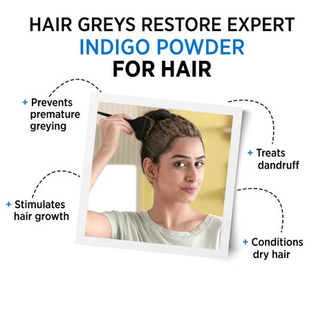 Alps Goodness Natural Hair Color Combo | With Henna and Indigo