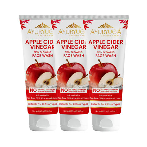 AyurYuga Apple Cider Vinegar Face Wash 100 ml
