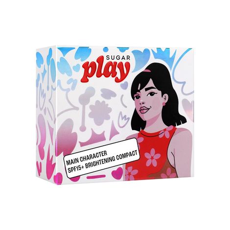 SUGAR Play Main Character SPF15+ Brightening Compact 8 gm